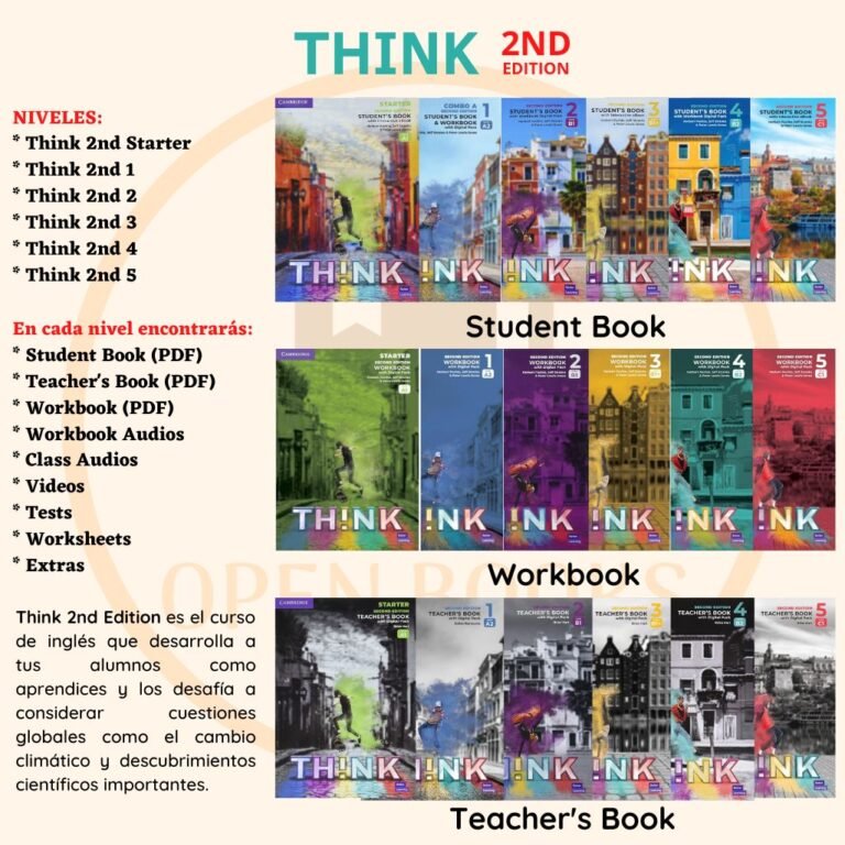 Pack THINK 2nd Edition (Material digital) - OPEN BOOKS