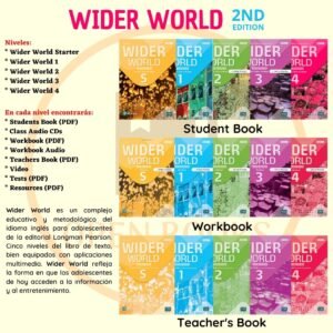 Wider World British English 2nd Edition (Material digital) - OPEN BOOKS