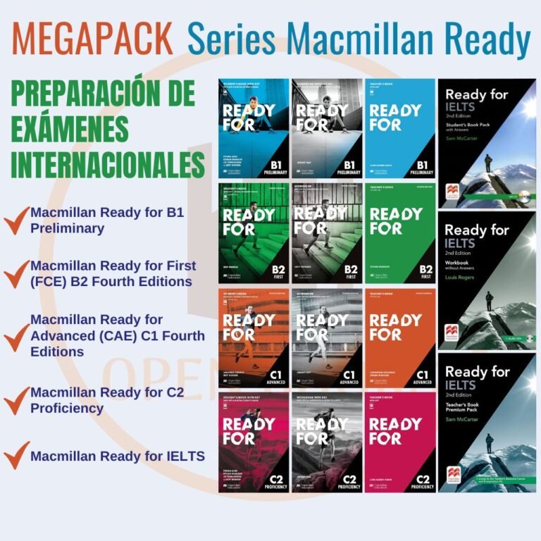 Pack Series Macmillan Ready (Material digital) - OPEN BOOKS